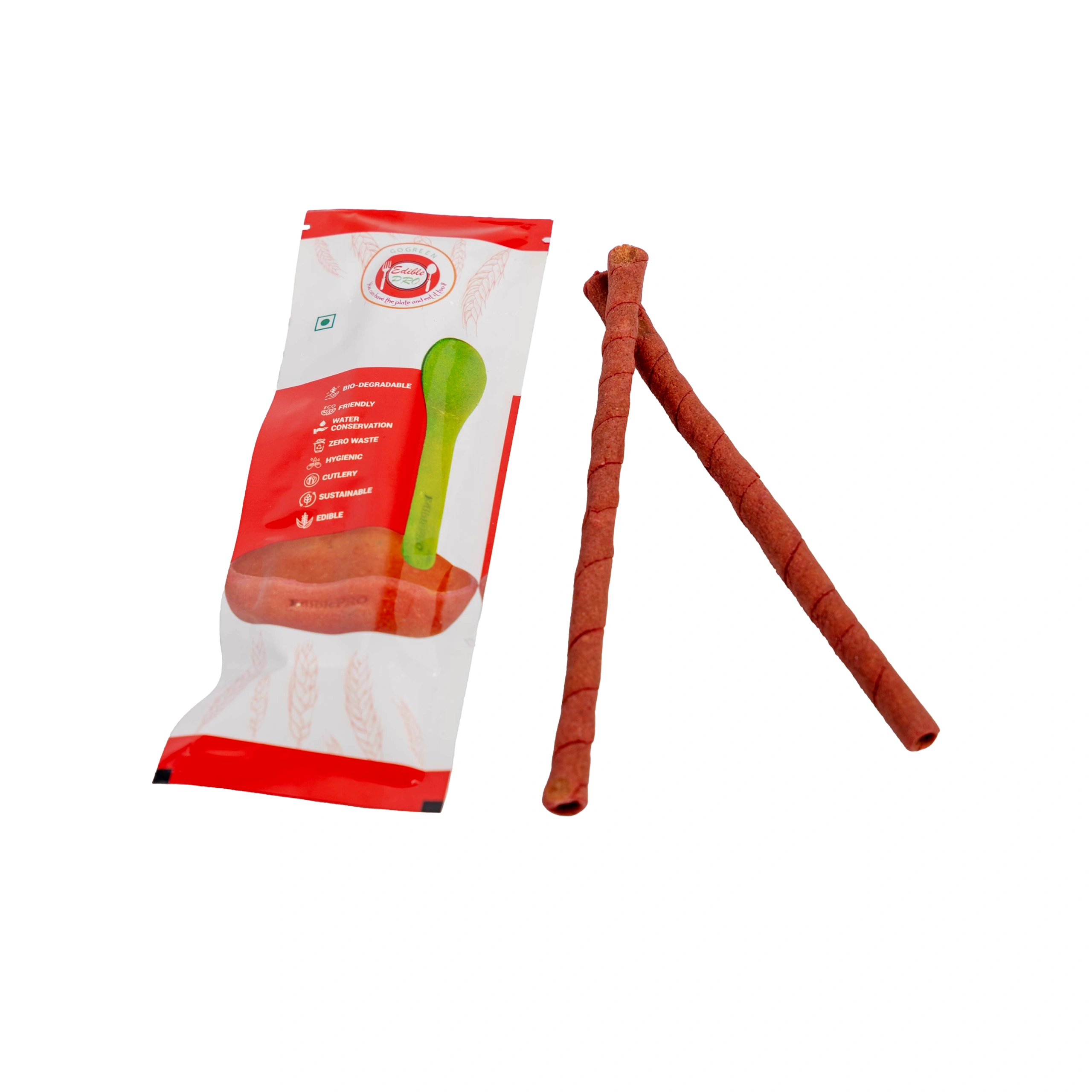 Edible Straws | Medium | 18pcs – EdiblePRO